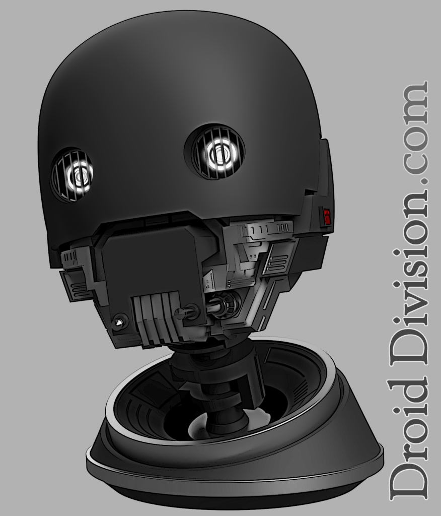 Security Droid Inspired Head/Stand Printable Fan Art Files. - Droid ...