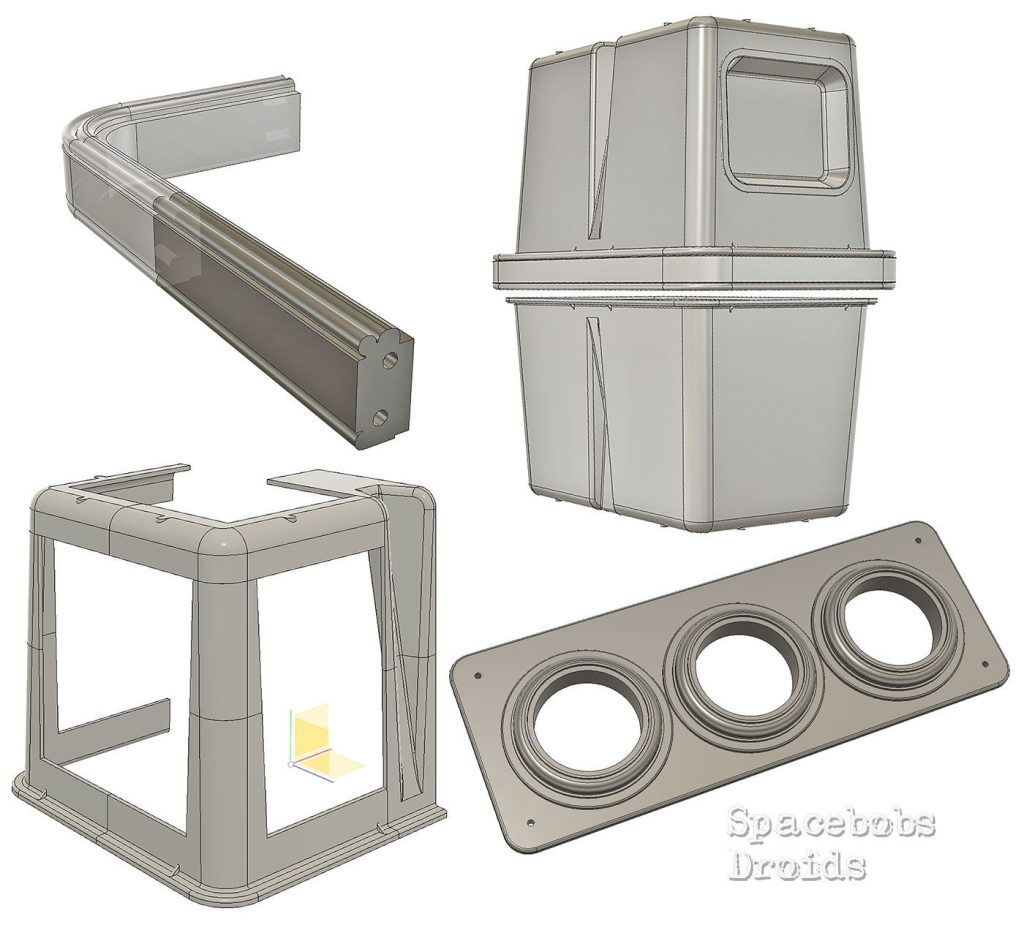 Full Gonk Droid Inspired (Inc Feet) 3D Printable Fan Art Files - Droid ...