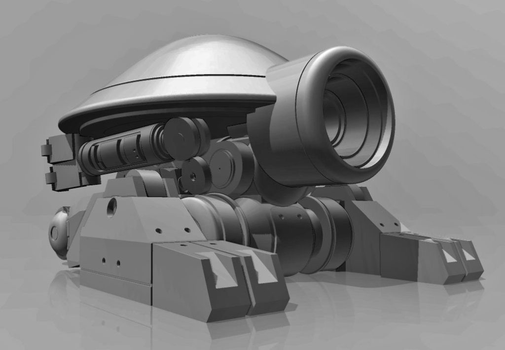 Folded Pit Droid Inspired 3D Printable Fan Art Files - Droid Division