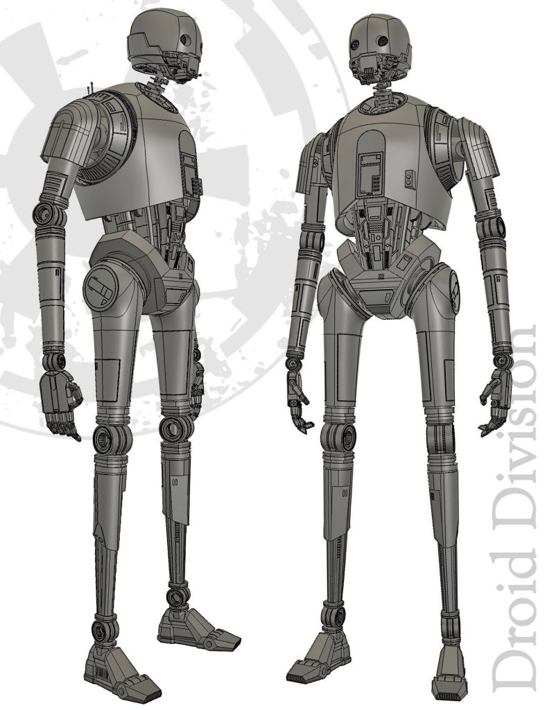 SecurityDroid Inspired Body (Everything But The Head) Printable Fan Art ...