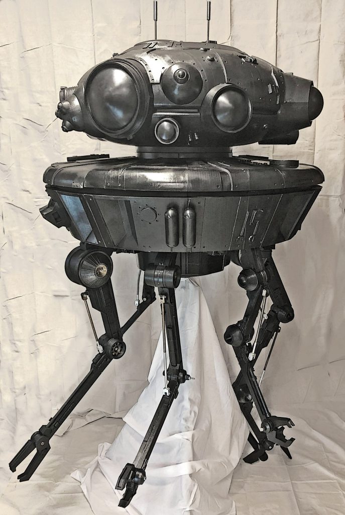 Probe Droid Inspired Fan Art Files for Full, or Studio Scale Printing ...