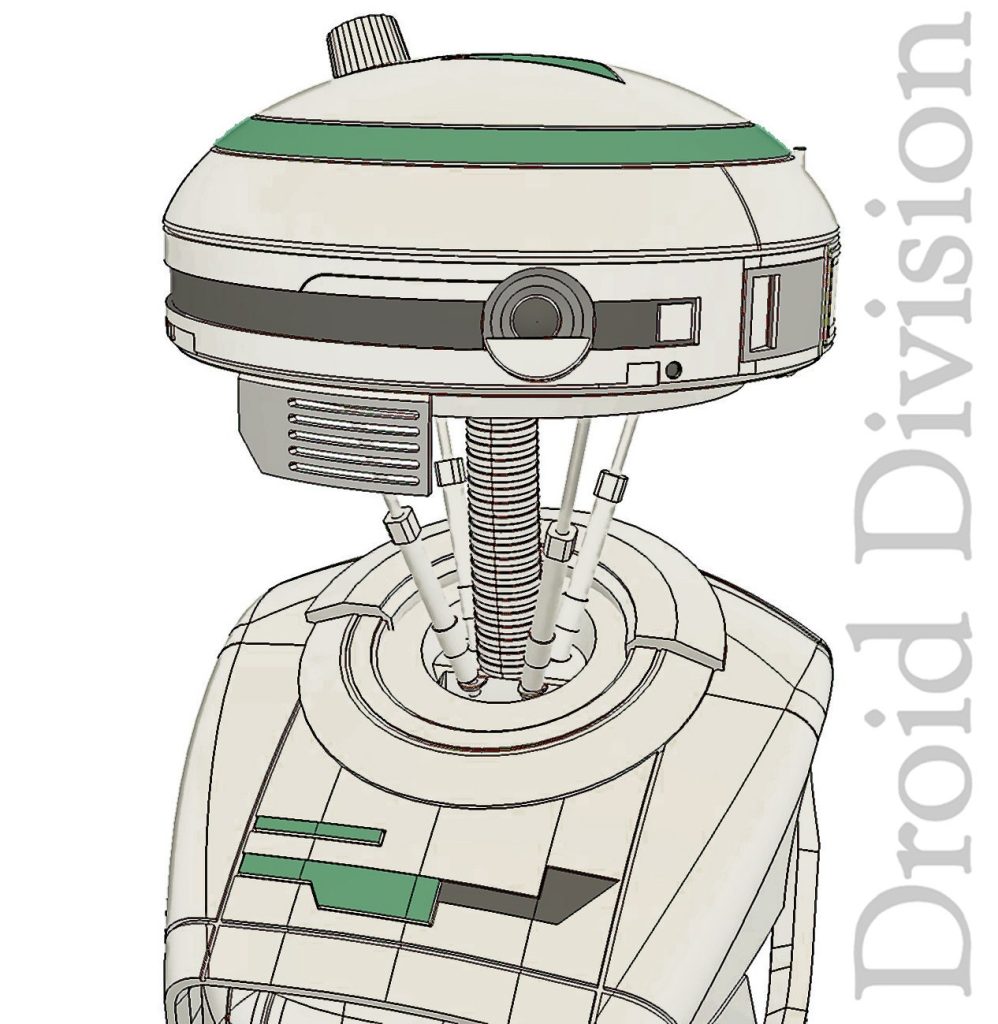 Pilot-Navigator Droid Inspired Head Display 3D Printable Files - Droid ...