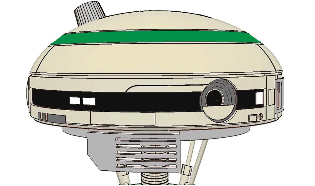 Pilot-Navigator Droid Inspired Head Display 3D Printable Files - Droid ...
