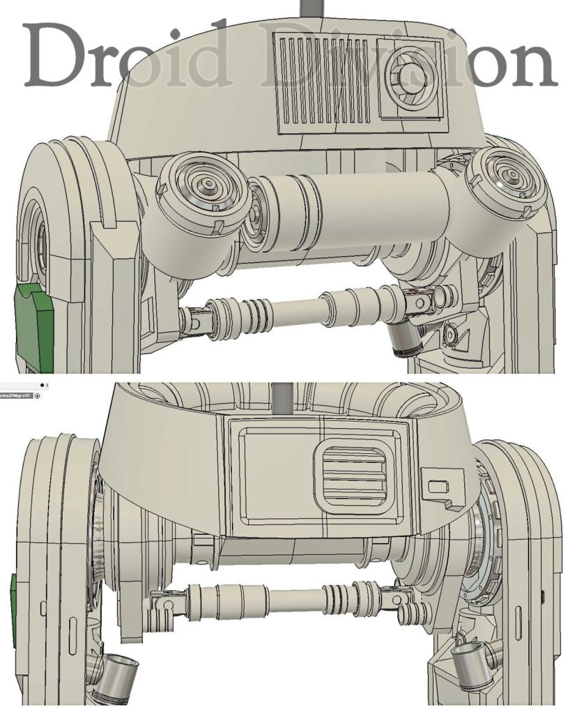 Pilot Navigator Droid Inspired Body (Everything But The Head) Printable Fan Art Files – Droid ...