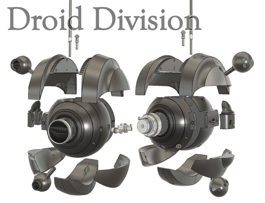 DRK-1 Sith Probe Inspired Fan Art Printable Files - Droid Division