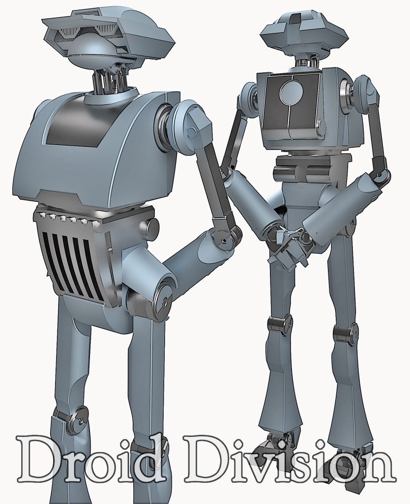 Tactical Droid Inspired Printable Fan Art Files - Droid Division