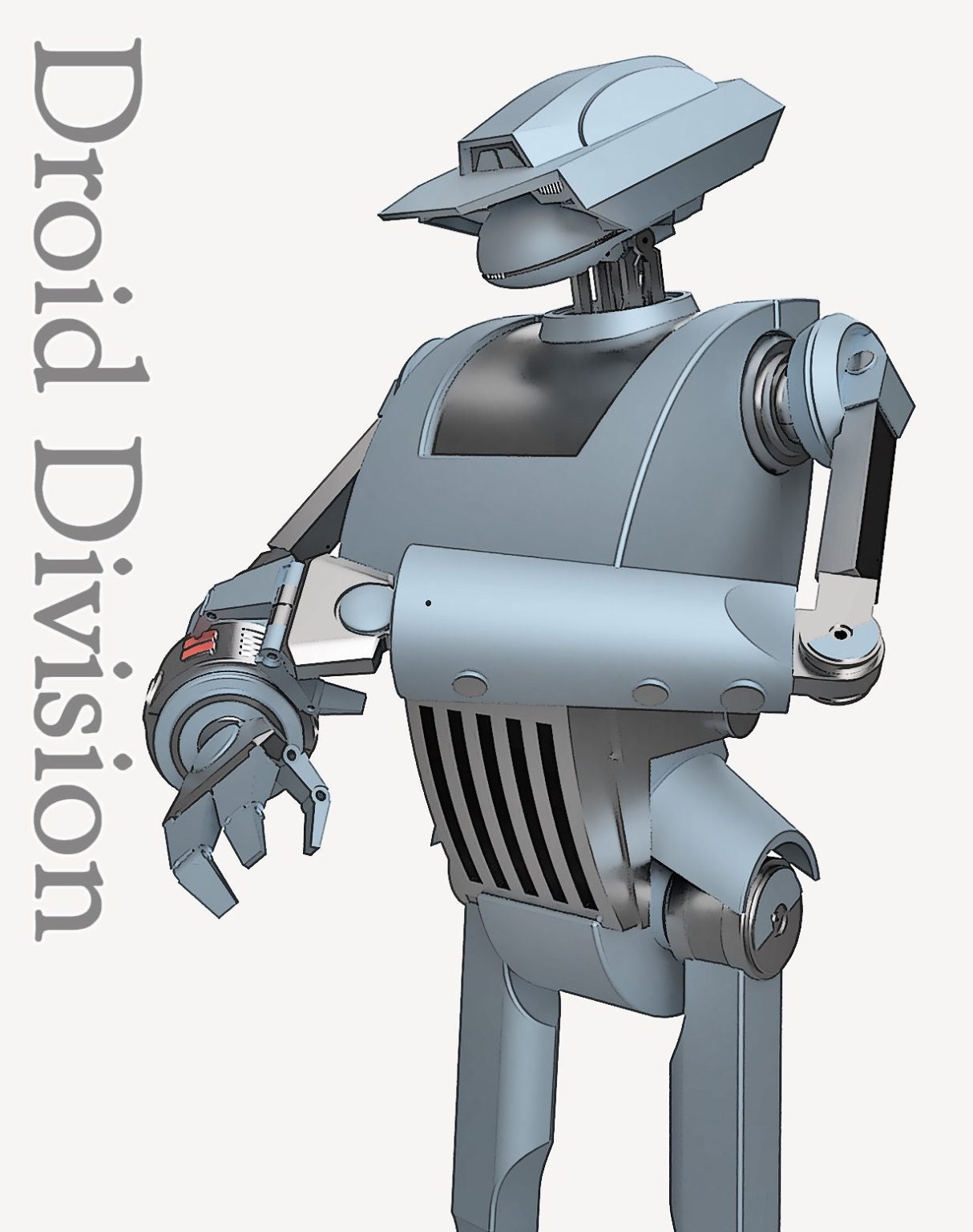 Tactical Droid Inspired Printable Fan Art Files - Droid Division