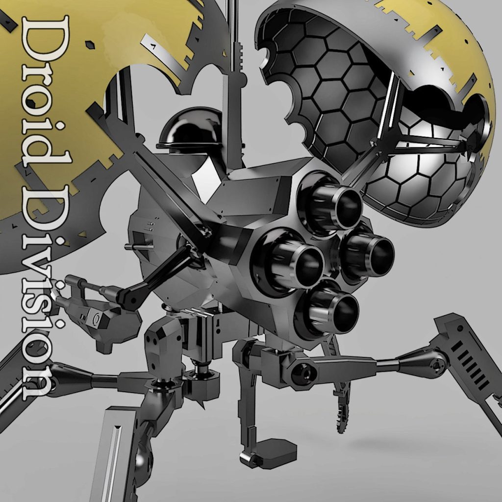 Buzz Droid Inspired Fan Art STL Files for 3Dprinting - Droid Division