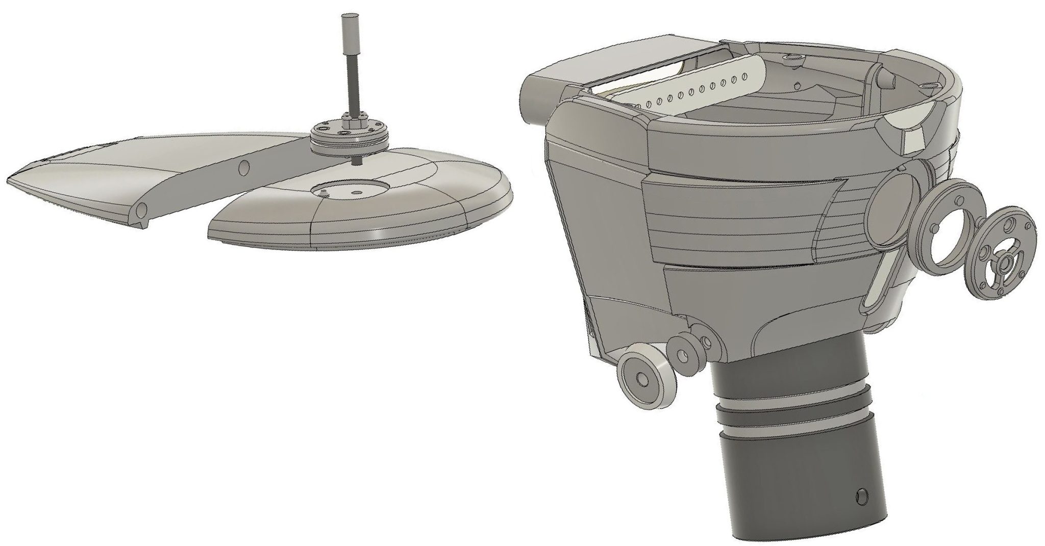 Sentry Droid Inspired Fan Art STL Files for 3Dprinting - Droid Division