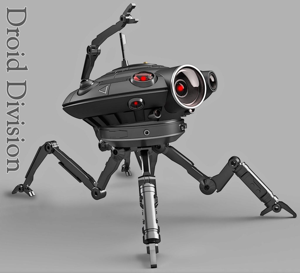 ID-10 Seeker, and Prowler Probe Droid Inspired Fan Art Printable Files ...