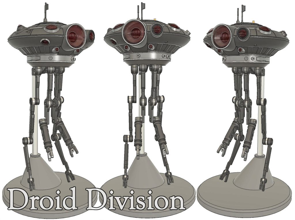 ID-10 Seeker, and Prowler Probe Droid Inspired Fan Art Printable Files ...