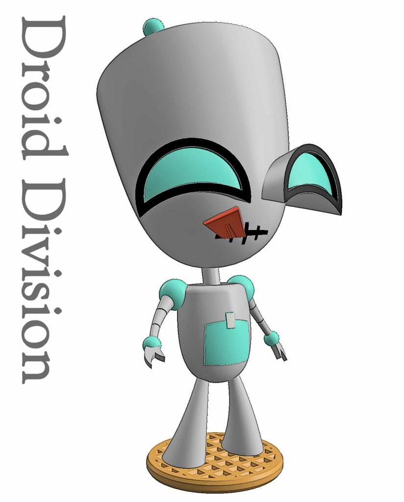 DroidDivision G Robot Inspired Fan Art Printable Files - Droid Division