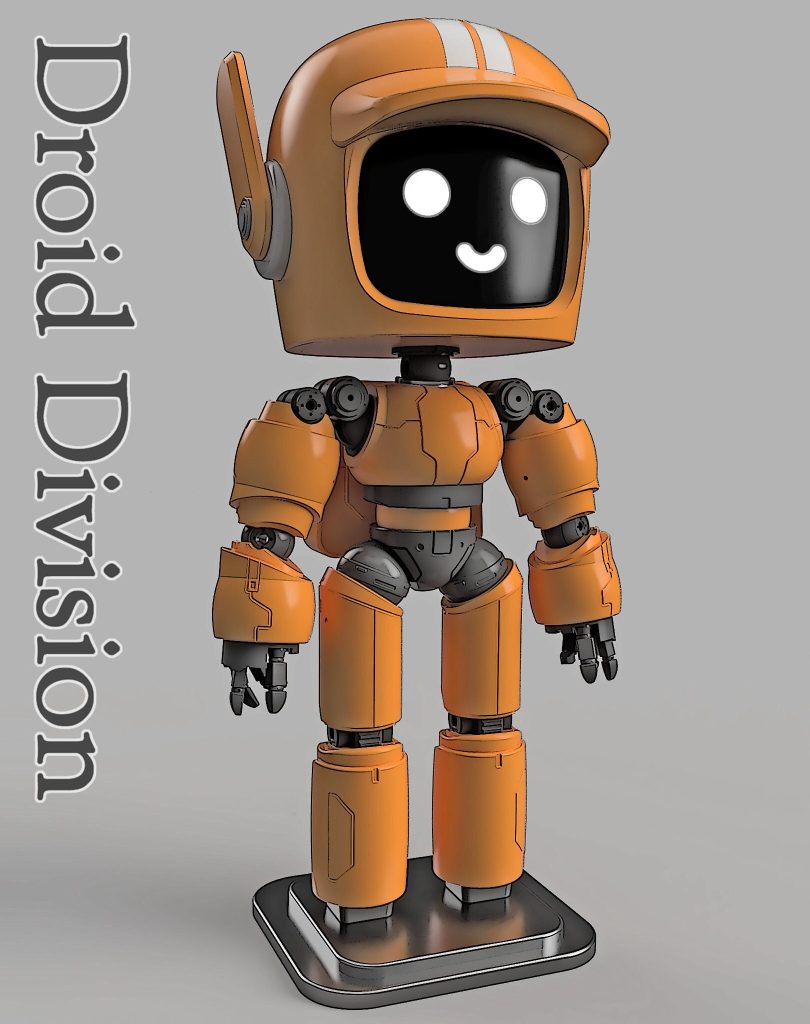 KV Robot Inspired 3D Printable Fan Art Files - Droid Division