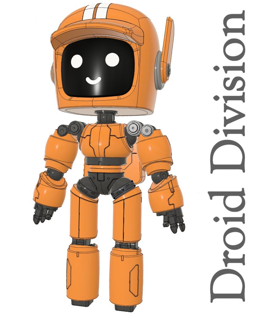 KV Robot Inspired 3D Printable Fan Art Files - Droid Division