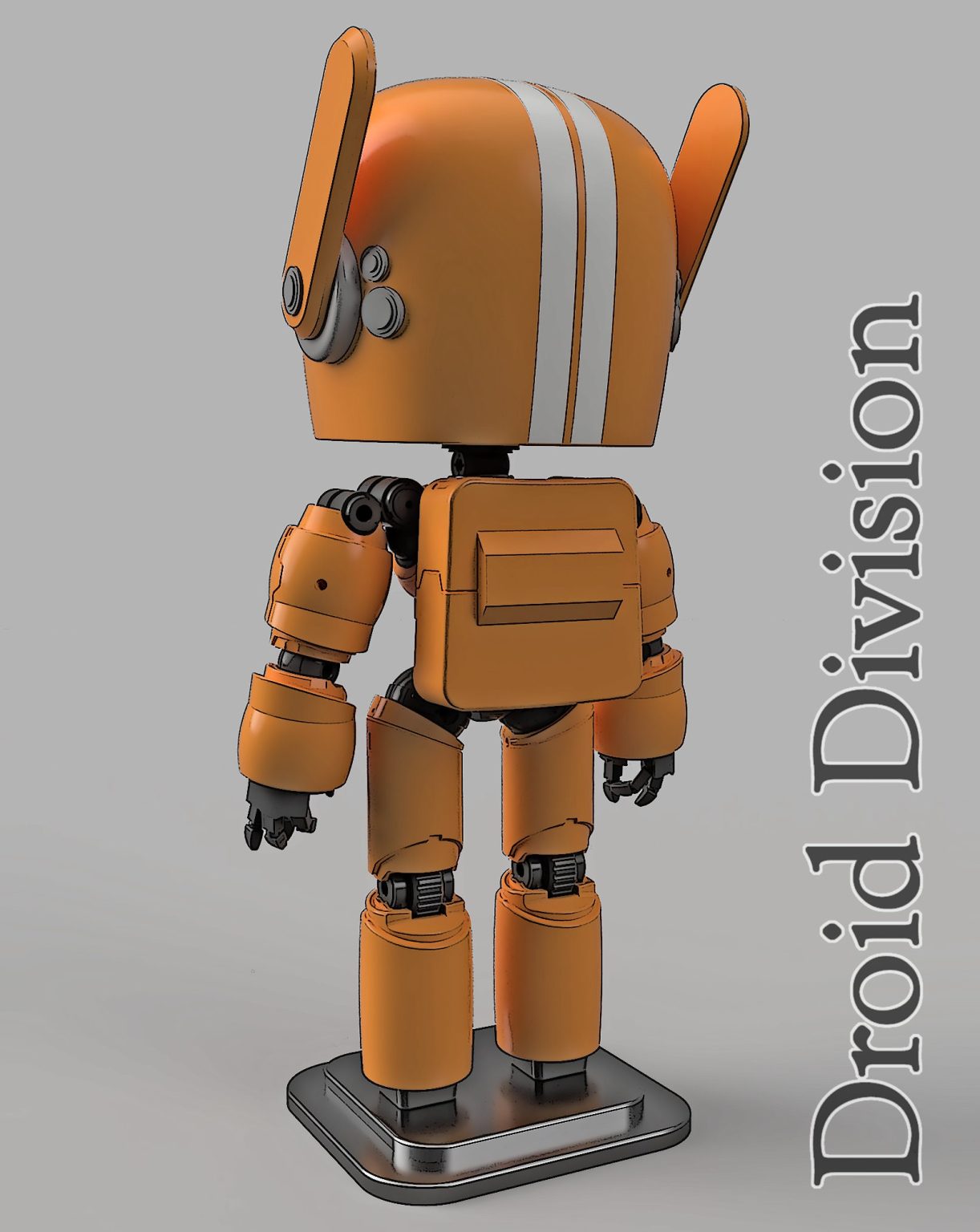 KV Robot Inspired 3D Printable Fan Art Files - Droid Division