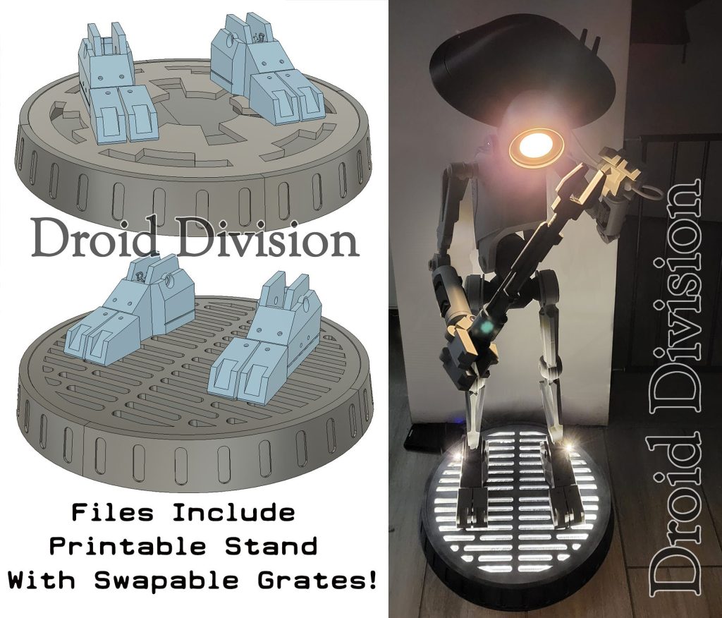 Pit Droid Inspired (Movie Style) 3D Printable Fan Art Files - Droid Division