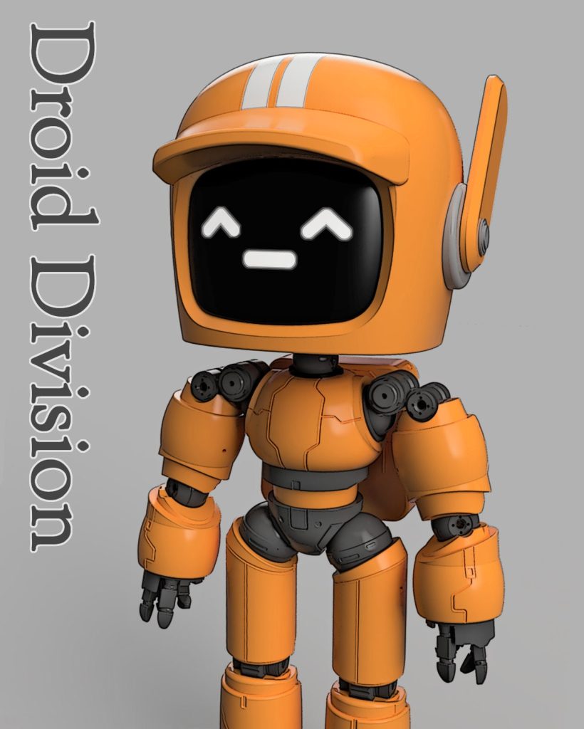 KV Robot Inspired 3D Printable Fan Art Files – Droid Division