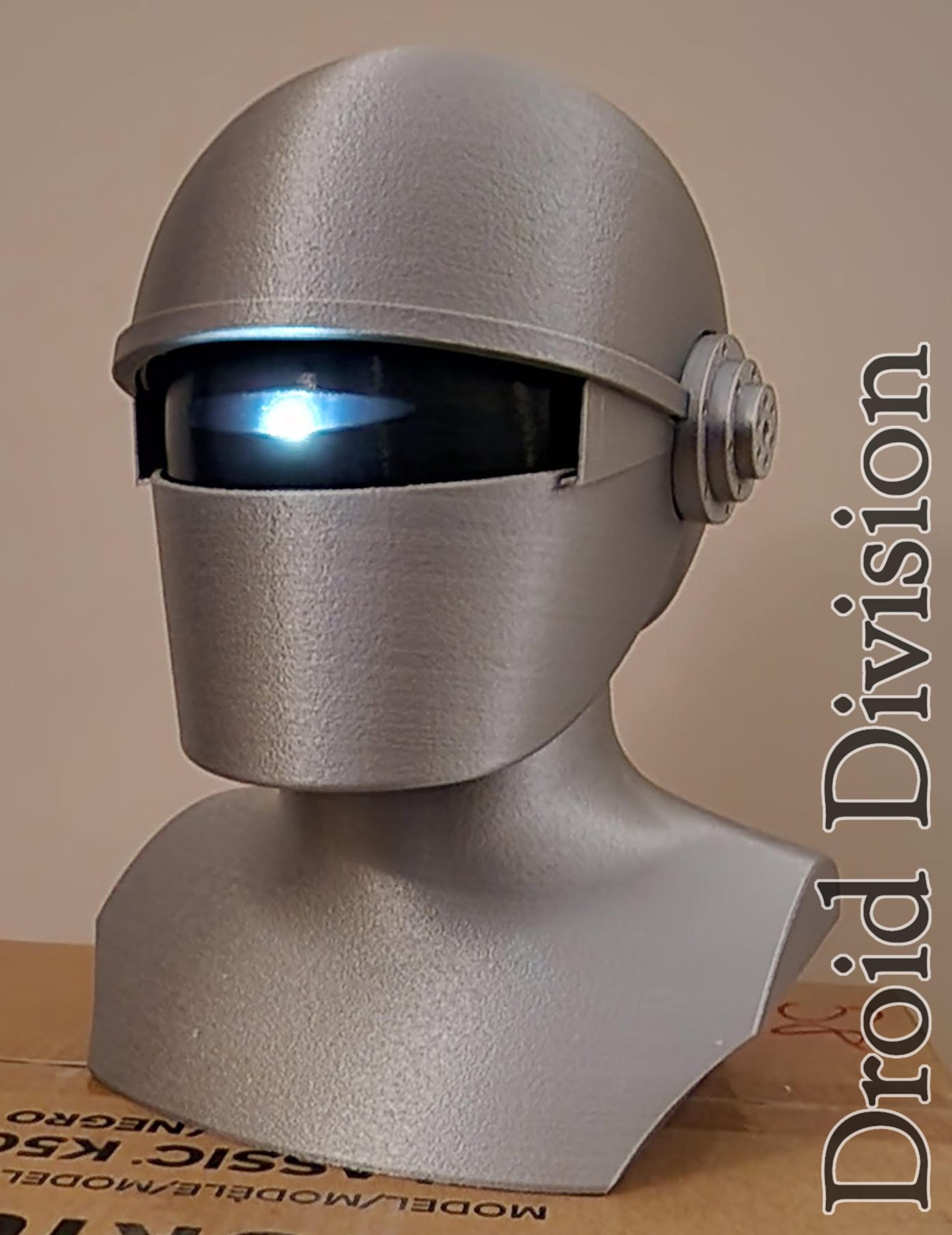 GT Robot Head Display, Printable Fan Art Files. - Droid Division