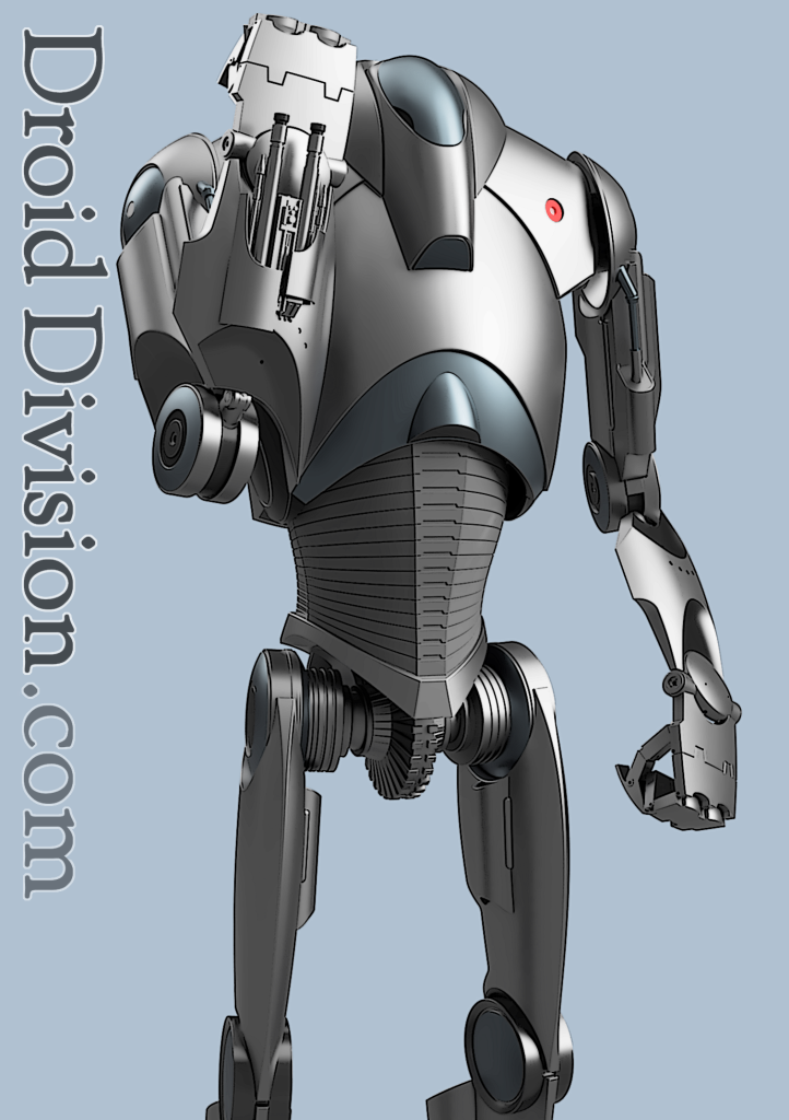 SBD Inspired 3D Printable Fan Art Files - Droid Division